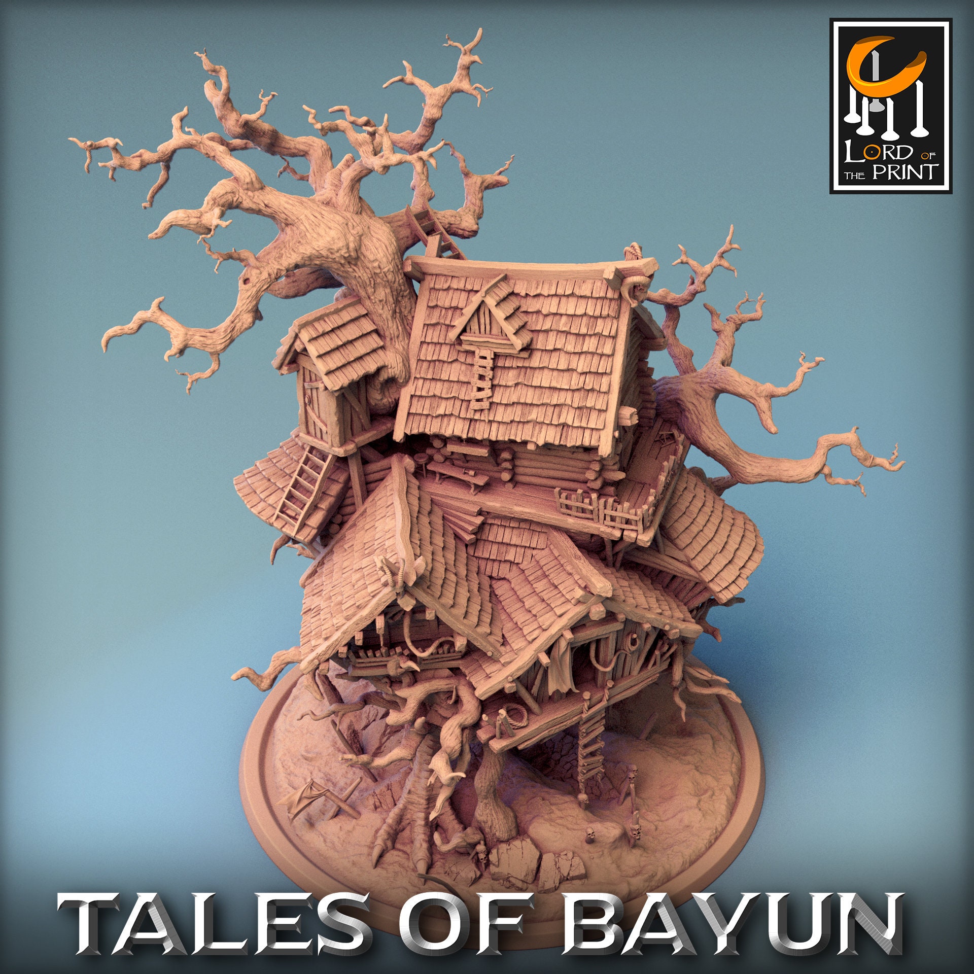 Isba, Babayaga's House / the Dancing Hut of Baba Yaga tales of Bayun ...