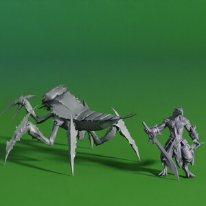 Terminid Warrior- Helldivers 2 - 3D Printed Miniture Sculpture - Etsy