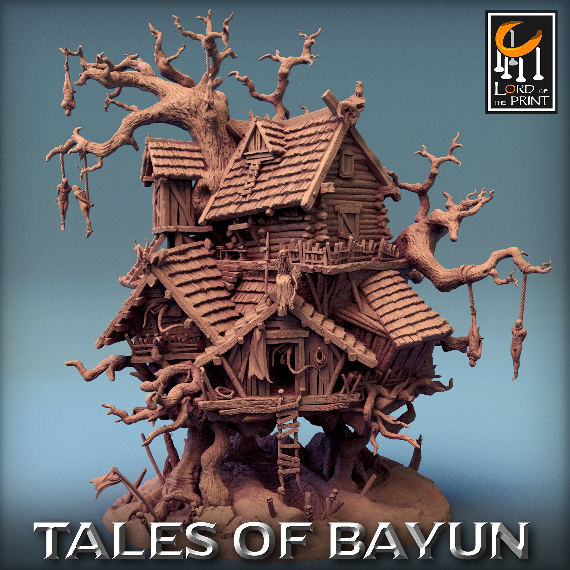 Isba, Babayaga's House / the Dancing Hut of Baba Yaga tales of Bayun ...