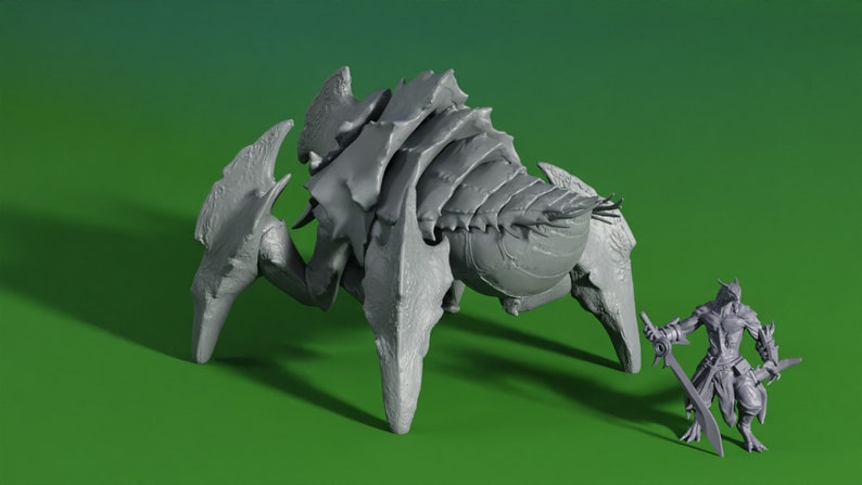 Charger / Behemoth Helldivers 2 3D Printed Miniture Sculpture - Etsy