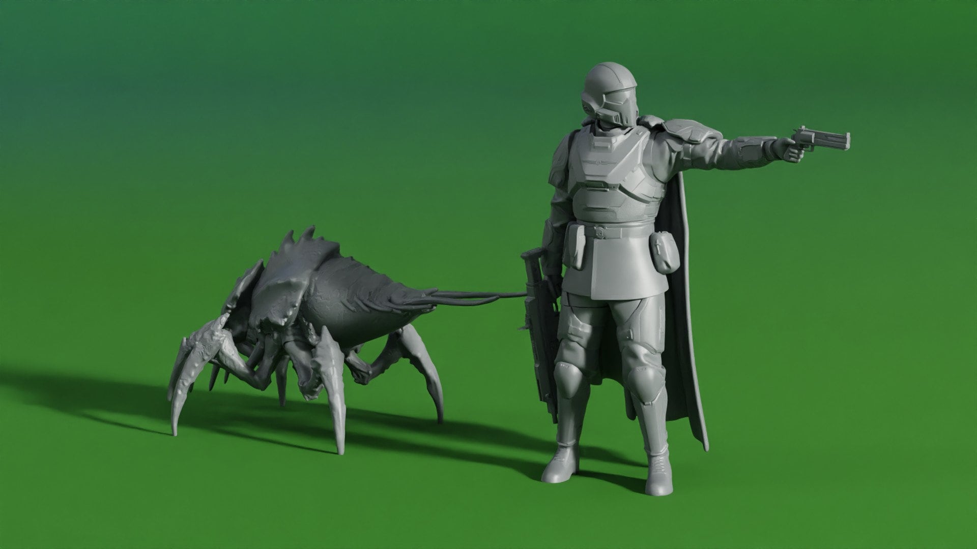 Terminid Scavenger 2 Pack Helldivers 2 3D Printed Miniture Sculpture - Etsy