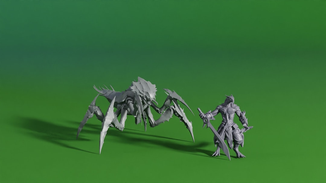 Terminid Warrior- Helldivers 2 - 3D Printed Miniture Sculpture - Etsy