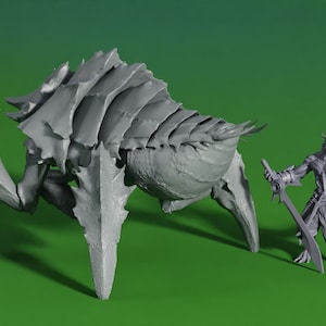 Charger / Behemoth- Helldivers 2 - 3D Printed Miniture Sculpture - Etsy