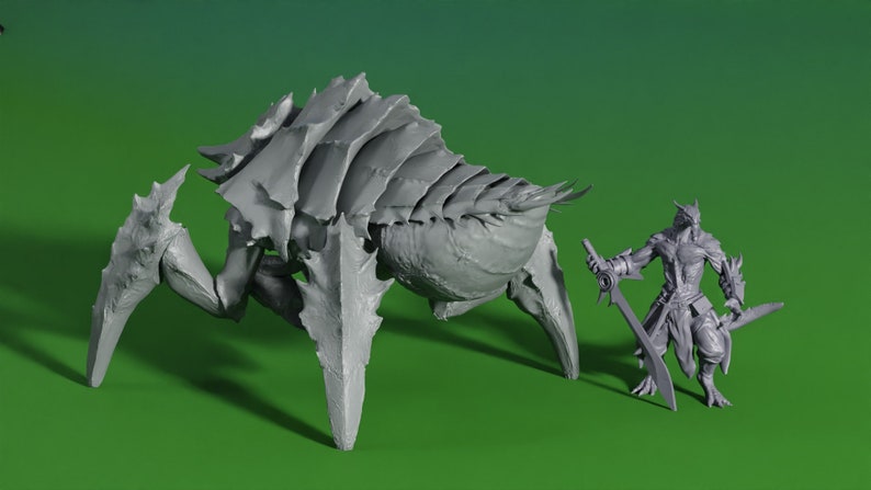 Charger / Behemoth Helldivers 2 3D Printed Miniture Sculpture - Etsy