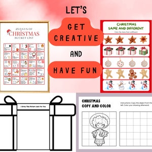 Christmas Mega Bundle Games Activities for Kids Family Office Classroom ...