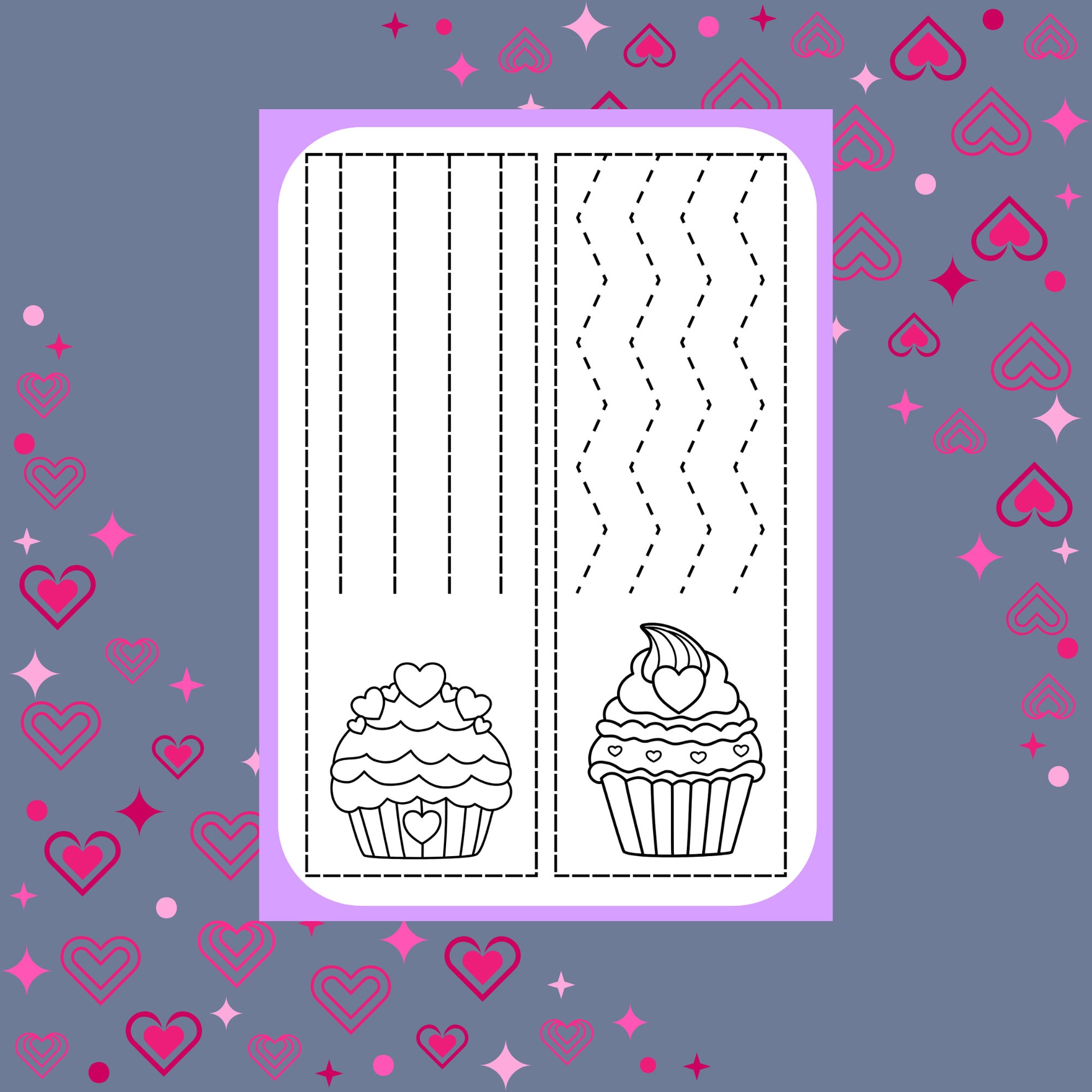 Scissor Skills Valentine's Day Printable Activity Book for Kids Friends ...