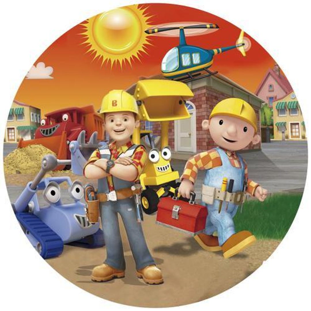Essbar Bob the Builder Tortenaufleger Bagger Kipplaster Torte ...