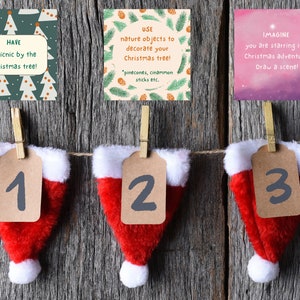 42 Advent Activity Cards for Kids Advent Calendar Christmas Activities ...
