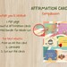 Compassion 6 Printable Affirmation Cards for Kids - Etsy