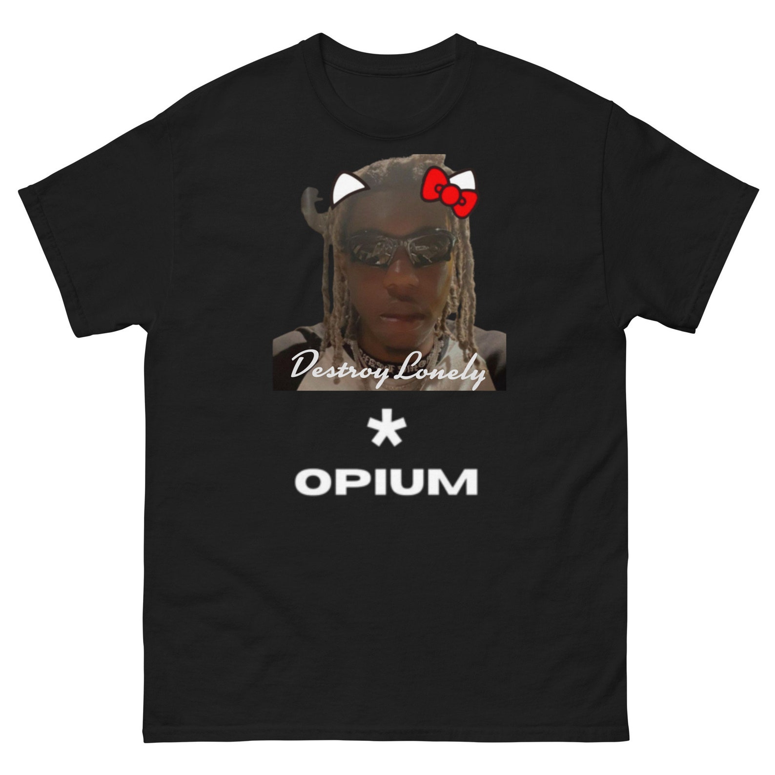 Destroy Lonely Hello Kitty Opium T Shirt - Etsy
