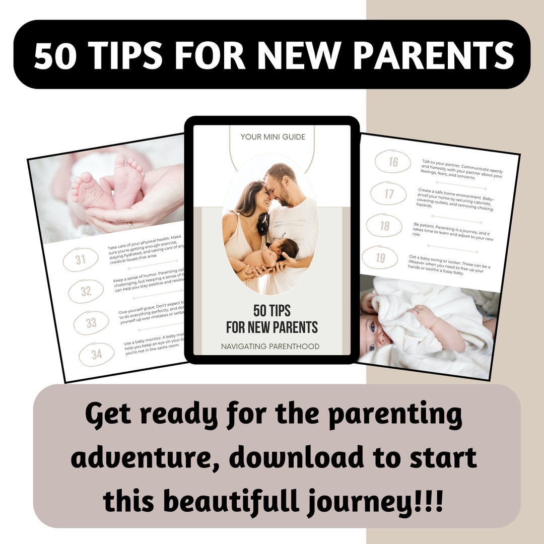 50 Tips for New Parents, Parents Guide, Baby Care Tips, New Mom Hacks ...