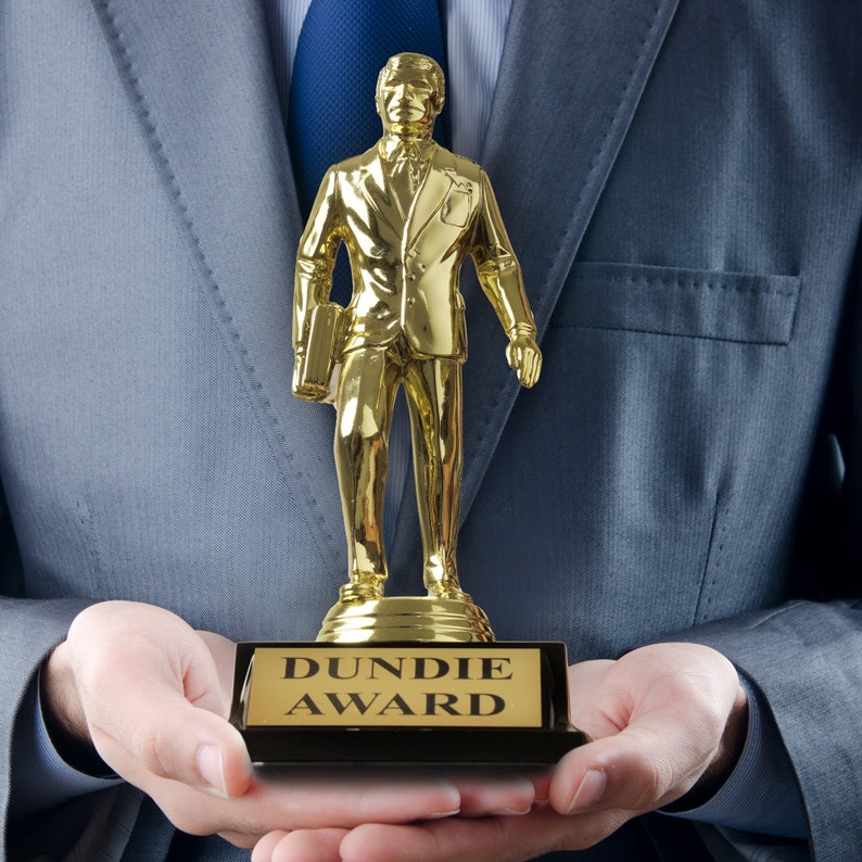 Dundie Award Trophy: the Office Inspired Gag Gift - Etsy
