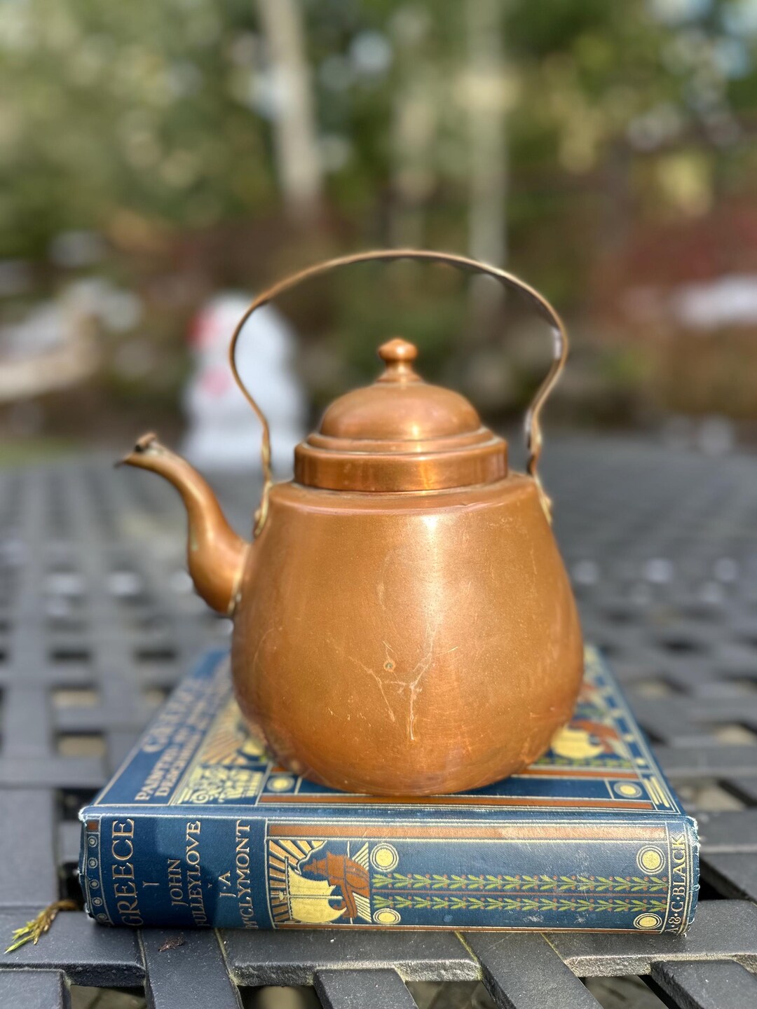Vintage Copper Teapot Kettle With Lots of Patina, Helsinki, Finland ...