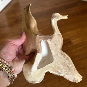 Vintage Set of 3 Ceramic Plaster Mallard Ducks Wall Hanging by the ...