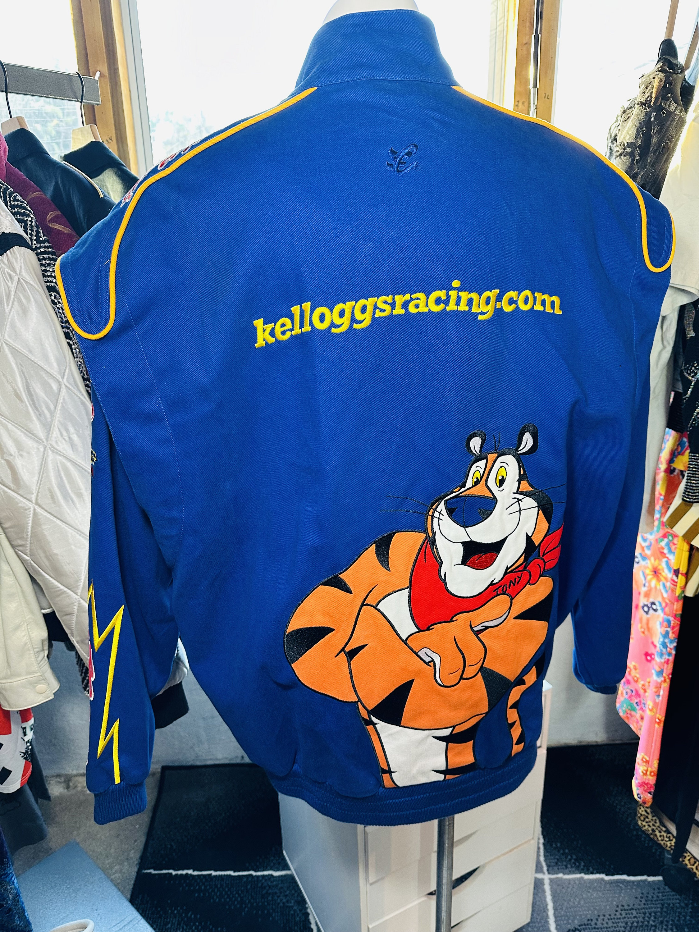 Kelloggs NASCAR Kyle Busch Vinatge Jacket - Etsy