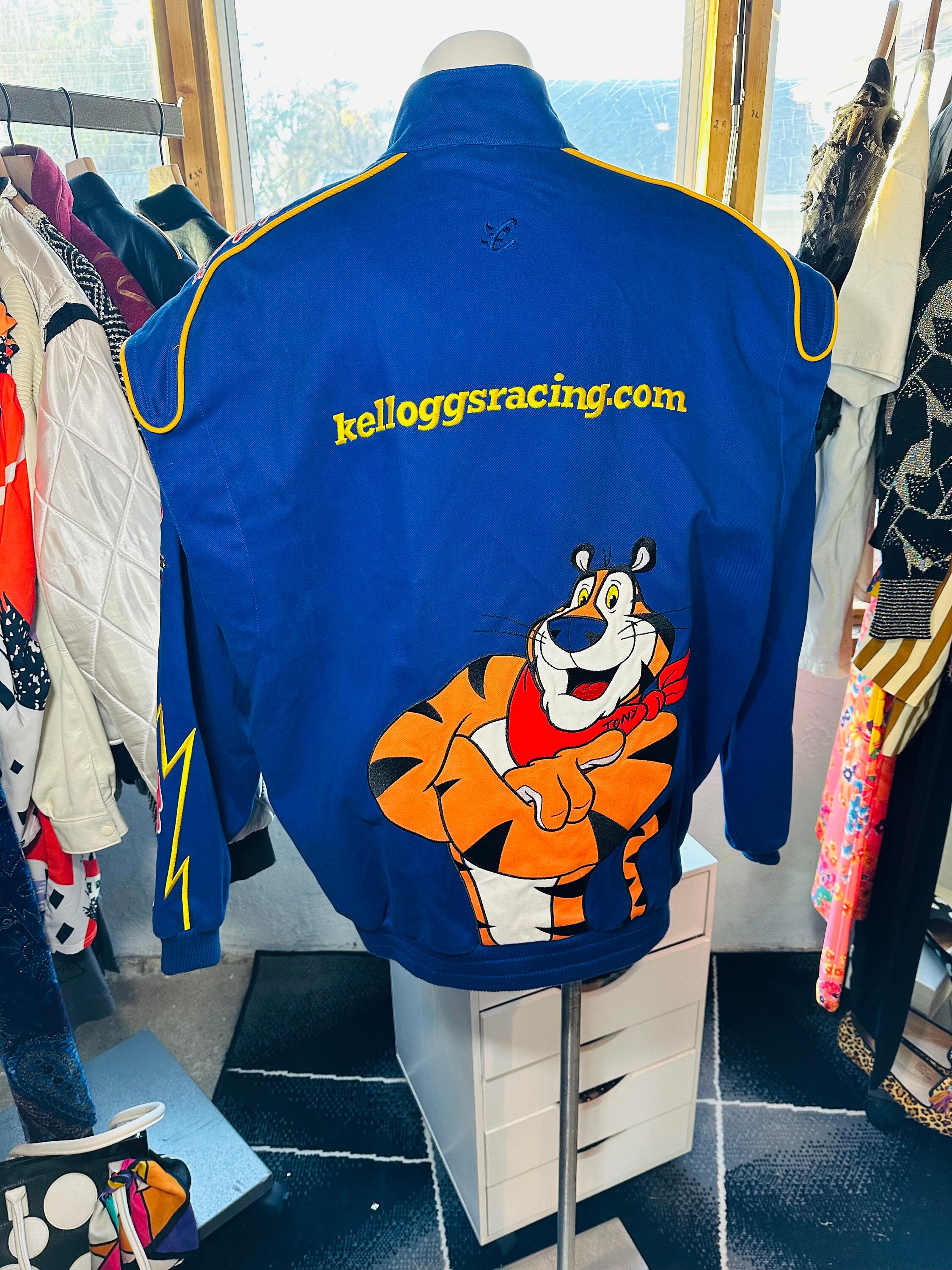 Kelloggs NASCAR Kyle Busch Vinatge Jacket - Etsy