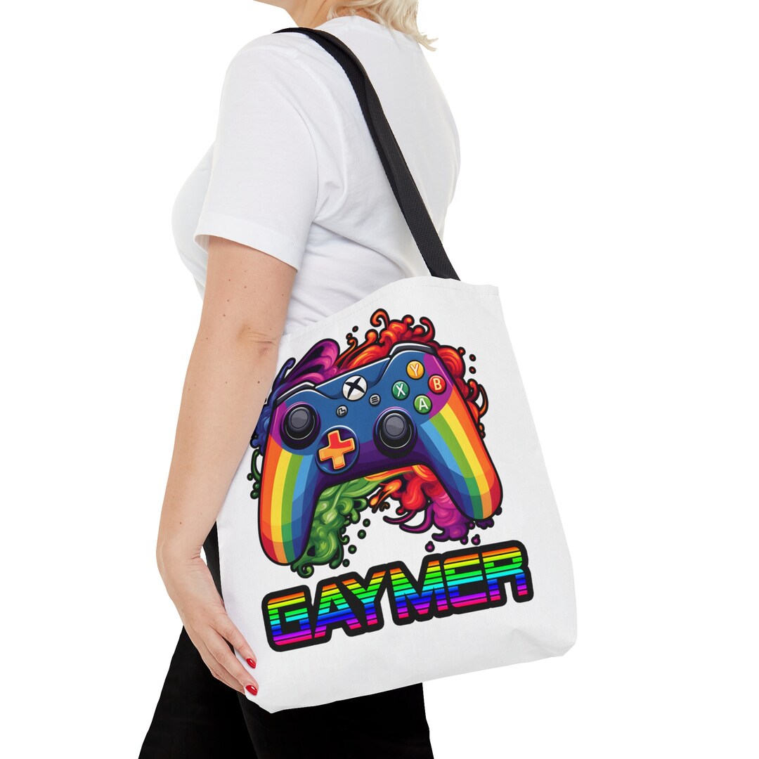 Prideplay Controller LGBTQ Tote Bag: White - Etsy