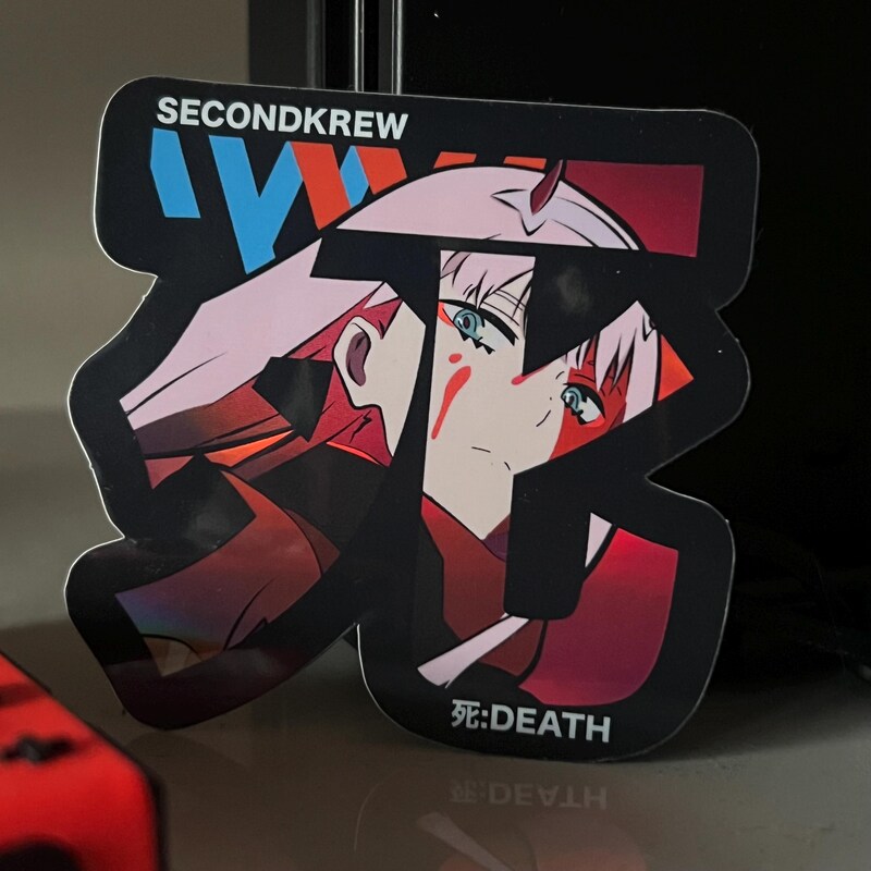 Zero Two Stickers - Etsy