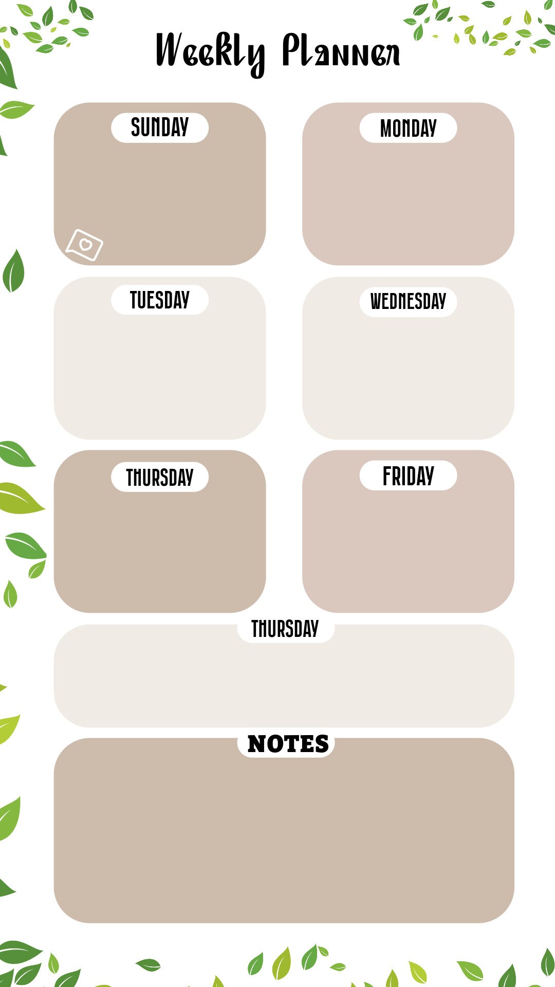 Schedule Planner Daily Planner Printable Digital Template - Etsy