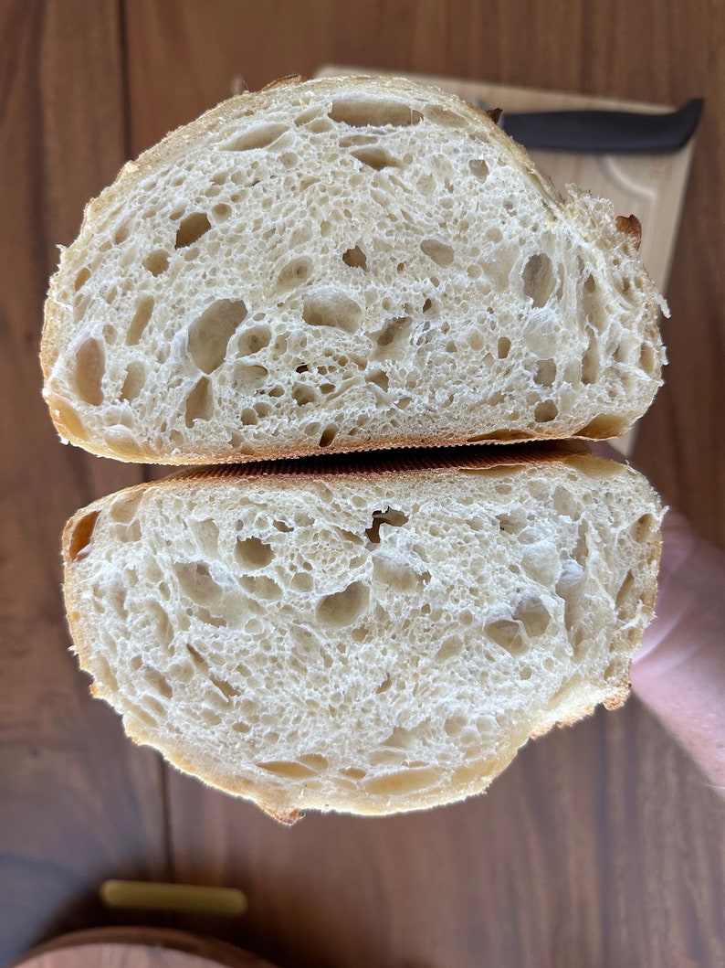 Traditional Artisan Sourdough Bread Recipe, Beginner Friendly Recipe, Step-by-step Recipe, With ...