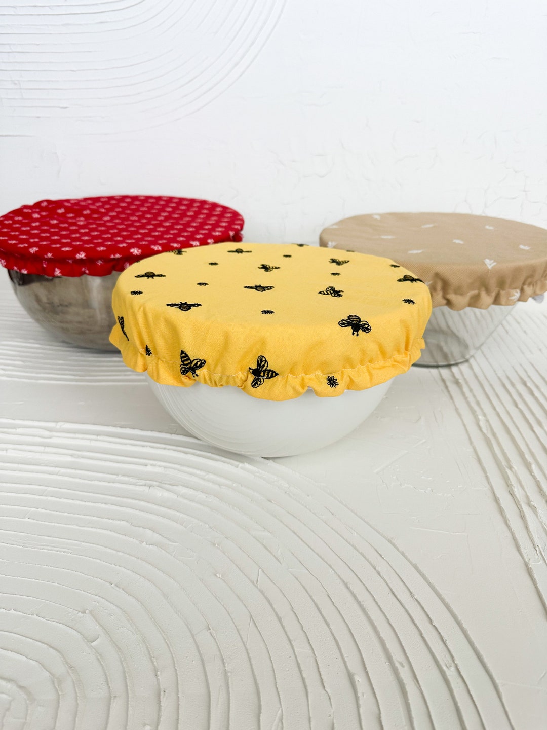 Large Reusable Bowl Cover, Bread Proofing Cover, Washable, Homesteading ...