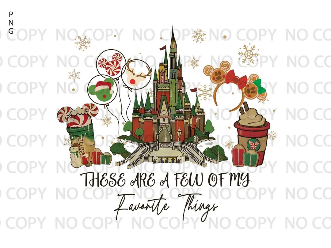 These Are A Few of My Favorite Things Png the Most Wonderful - Etsy