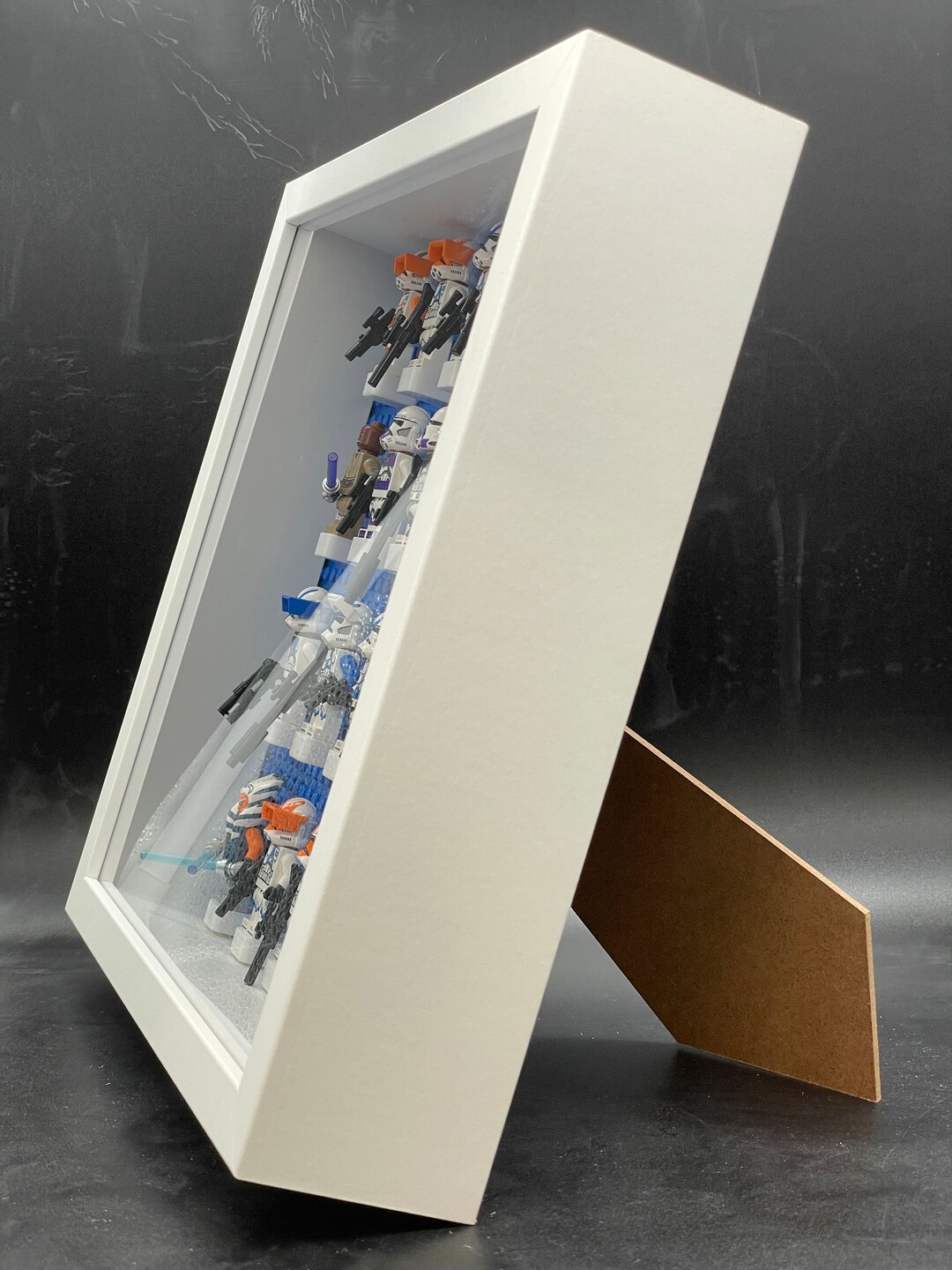 LEGO Figures Display with Original LEGO Plate - Etsy