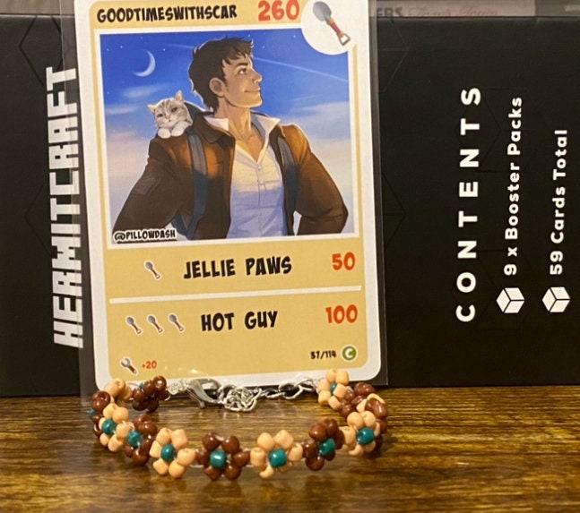 Hermitcraft Buttercups Flower Bracelets - Etsy