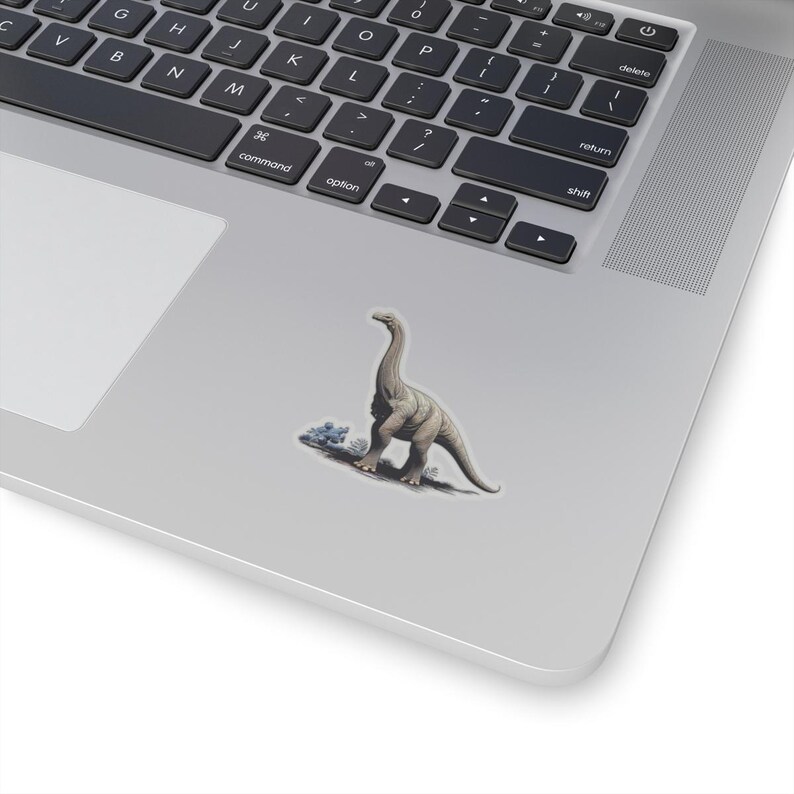 Brachiosaurus Kiss-cut Stickers, Dinosaur Lover Gift, Prehistoric ...