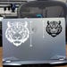 Angry Tiger Vinyl Decal | Vinyl Sticker | Adhesive Vinyl - Etsy