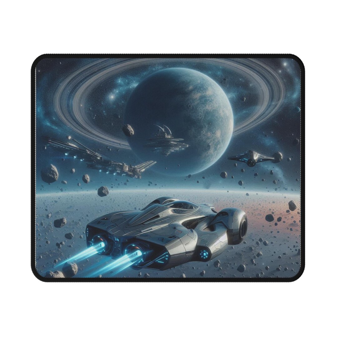 Mouse Pad, Futuristic Spaceship Design | Gaming Mouse Mat, Non-slip ...