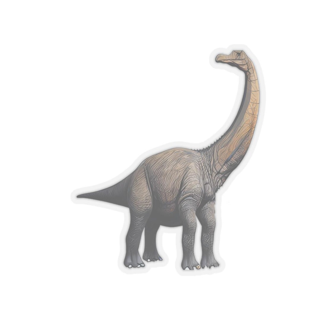 Diplodocus Kiss-cut Stickers, Dinosaur Lover Gift, Prehistoric Animal ...