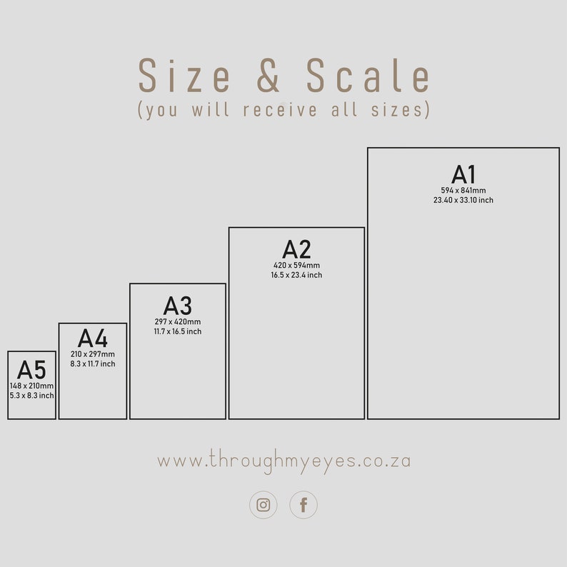 Alfabet Diere Digitale Plakkaat Afrikaans, A-Z Diere Plakkaat, ABC ...
