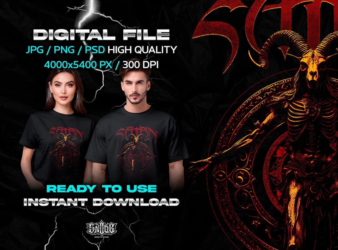 Baphomet, Baphomet Decor, Satanic Arts, Satanic, Satanism, Satan Shirt ...