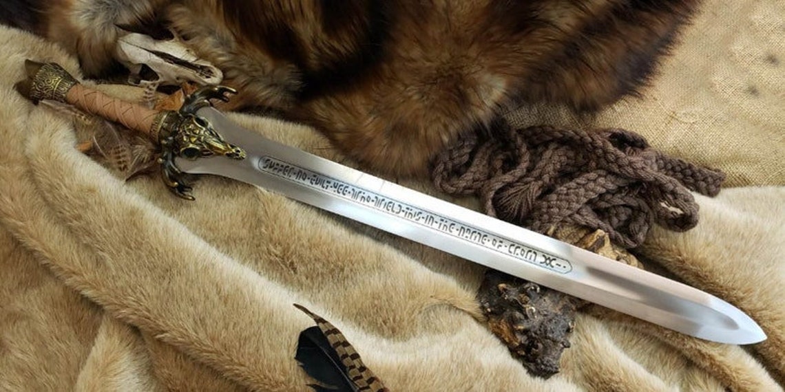 Conan Destroyer Father's Sword,atlantean Sword King Cosplay,conan the ...