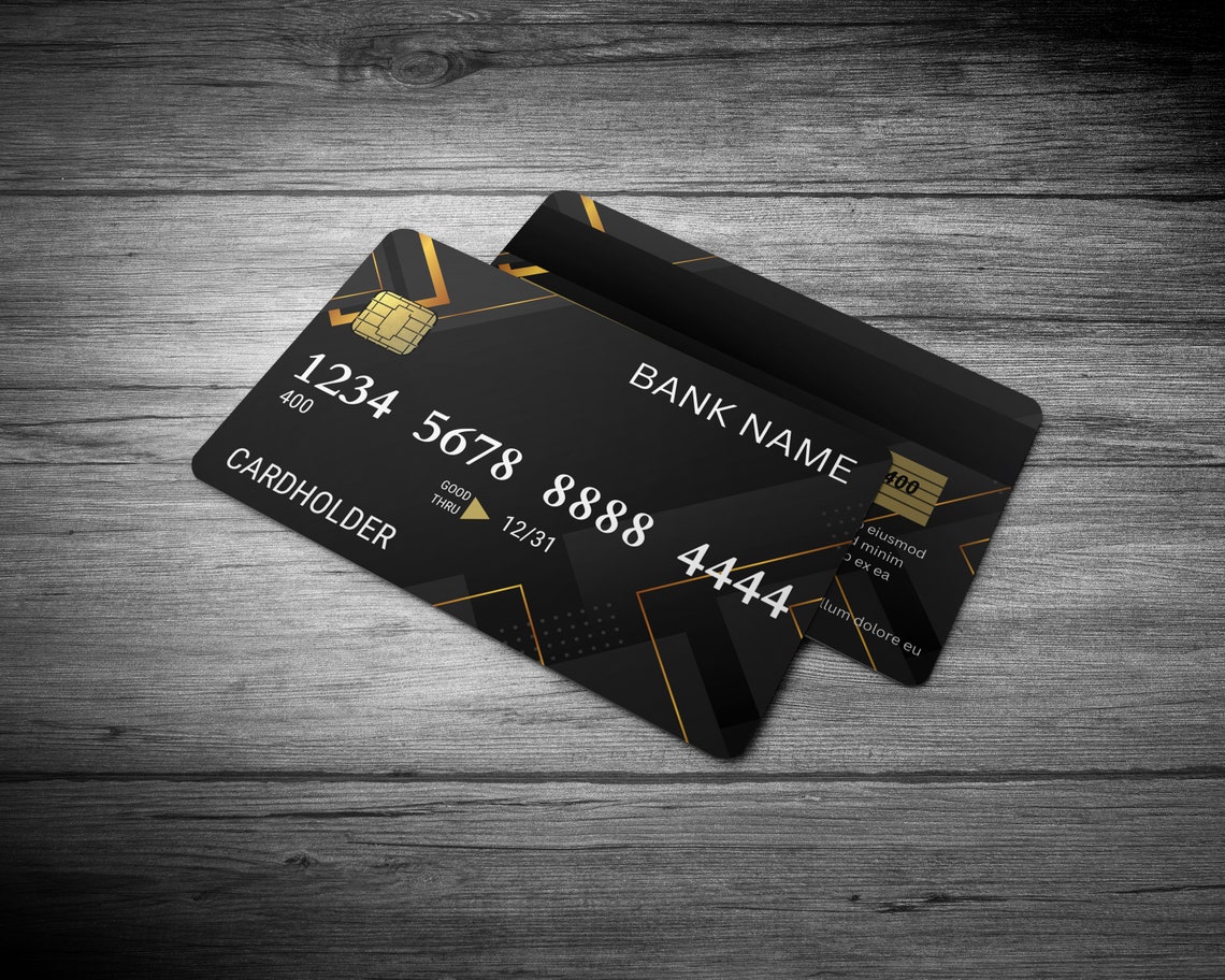 Printable Master Card, Visa Card, Payment and Finance Card, Canvas for ...
