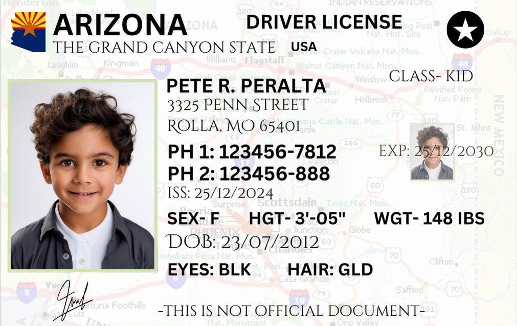 Customized Identification Cards for Children Personalized Safety ...