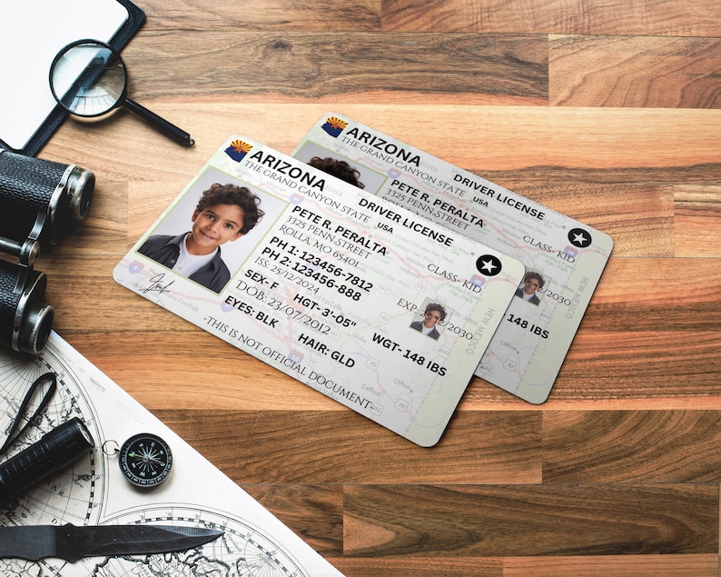 Customized Identification Cards for Children Personalized Safety ...