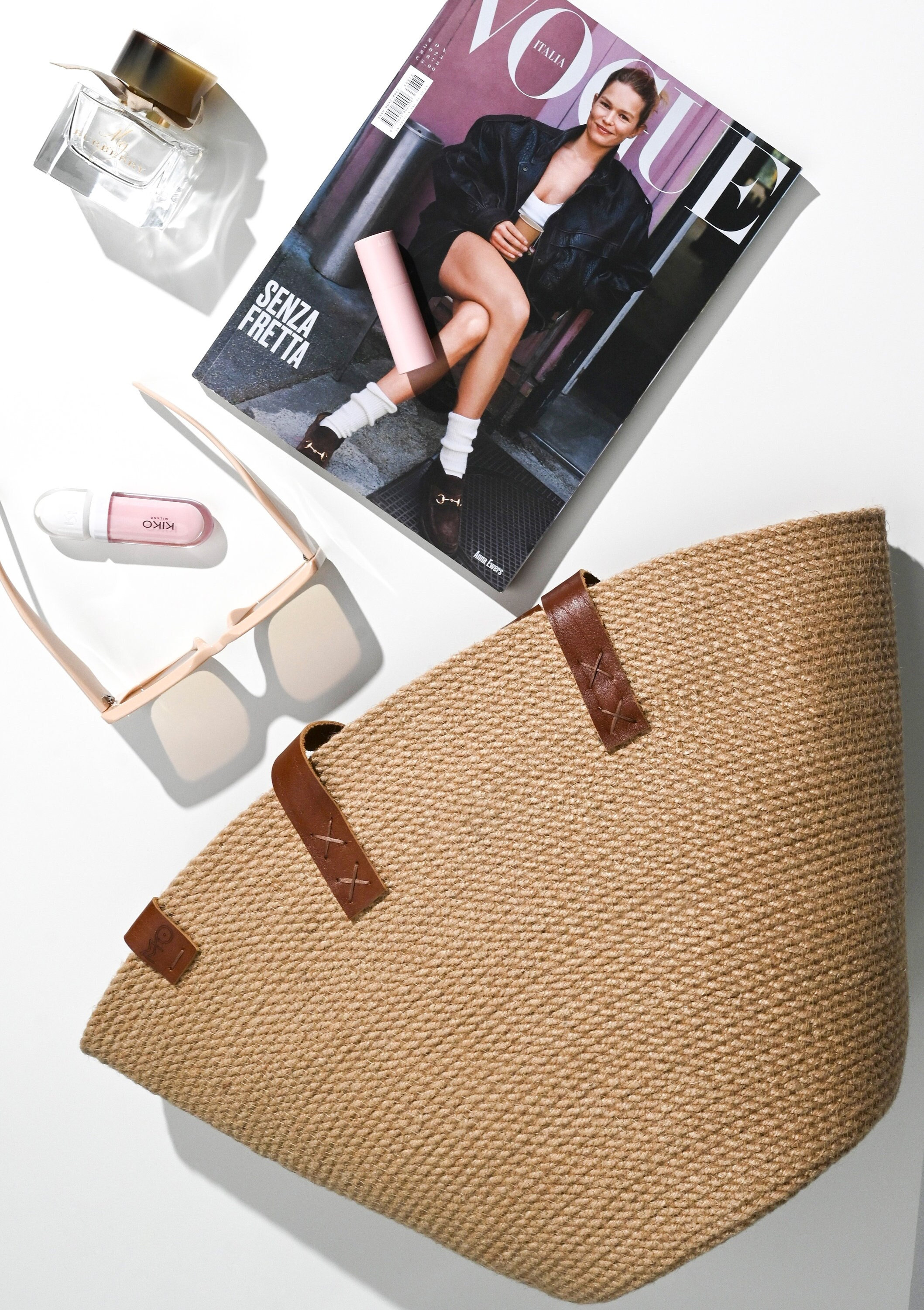 Large Woman Jute Handmade Summer Beach Ecofriendly Stylish Sustainable ...