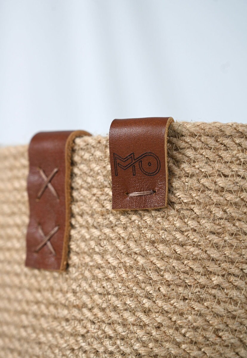 Large Woman Jute Handmade Summer Beach Ecofriendly Stylish Sustainable ...