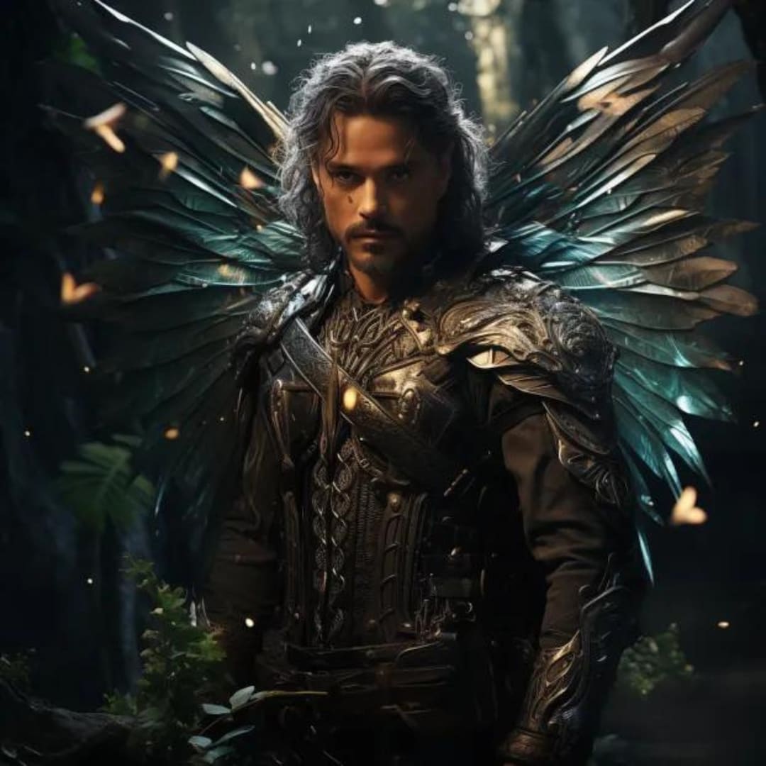 Ethereal Male Fairies Collection | Fantasy Forest Nobles Art | Magical ...