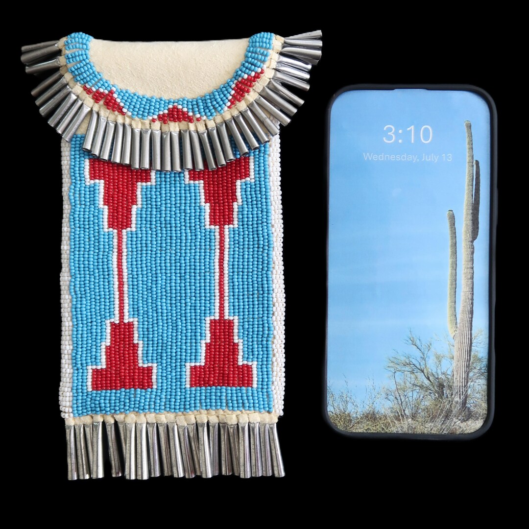 IPhone Case, Beaded Strike-a-light, Native American, Pow Wow, Beaded ...