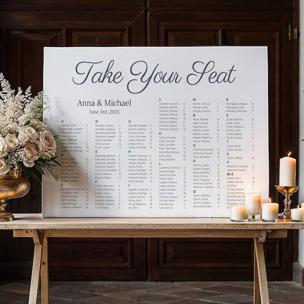 DIY Custom Sip and Solve Wedding Crossword Puzzle, Custom Wedding ...