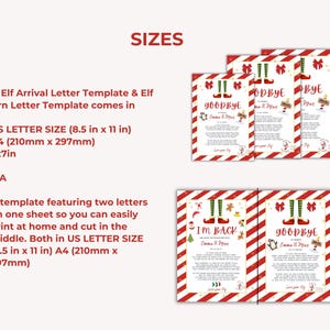 Printable Christmas Letters Bundle Editable Letters From Santa Claus ...