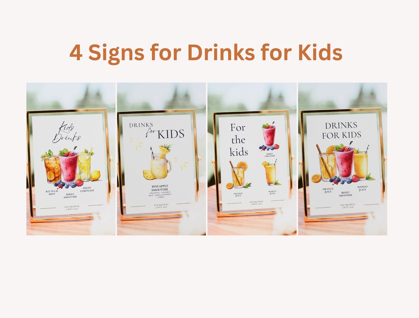 Christmas Party Signature Drink Sign, Holiday Drinks Sign, Christmas ...