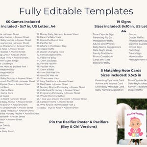 Neutral Baby Shower Game Bundle, Baby Shower Games Bundle, Baby Game ...