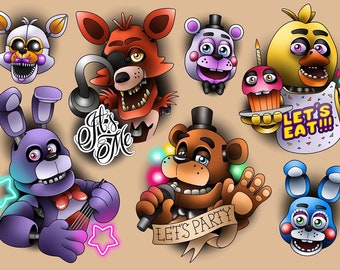 Five Nights at Freddy's Coloring Pages FNAF Colouring Pages Print at ...