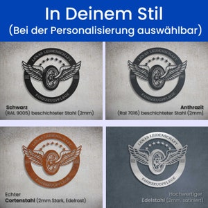 Mechanic Shop Personalized Garage Metal Sign | Winged Wheel ...