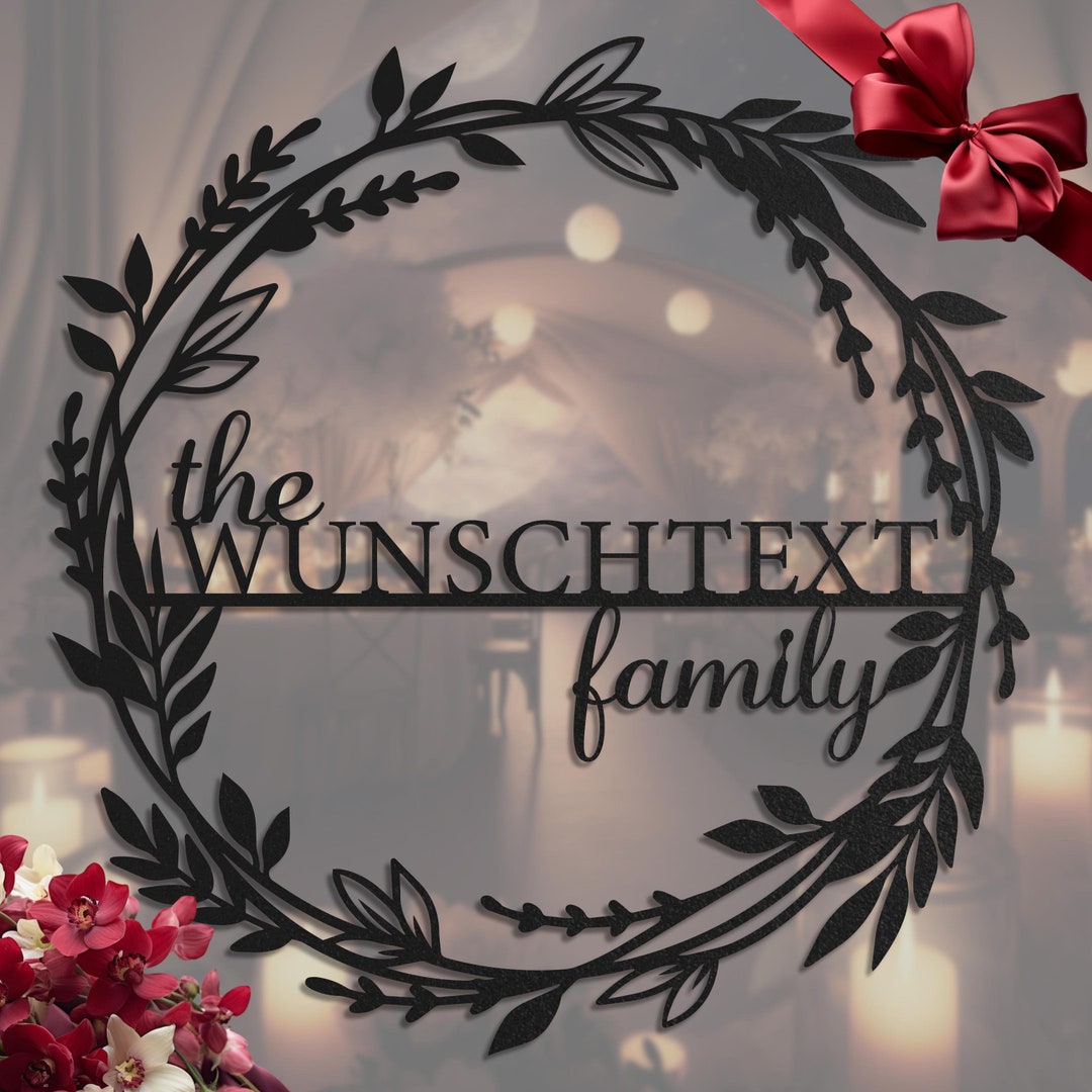 Custom Metal Family-sign | Wedding Gift | Gift for Couples | Family ...