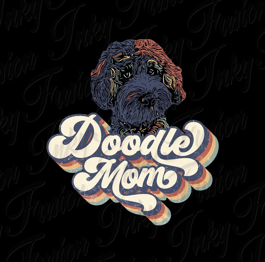 Doodle Mom SVG/JPG/PNG Design File, Doodle, Dog Mom, Digital Download ...